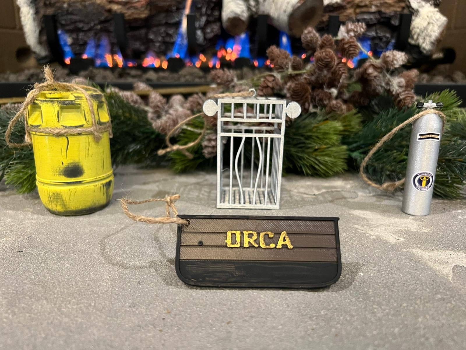 JAWS Inspired Yellow Barrel Keychain – The Daily Jaws Store