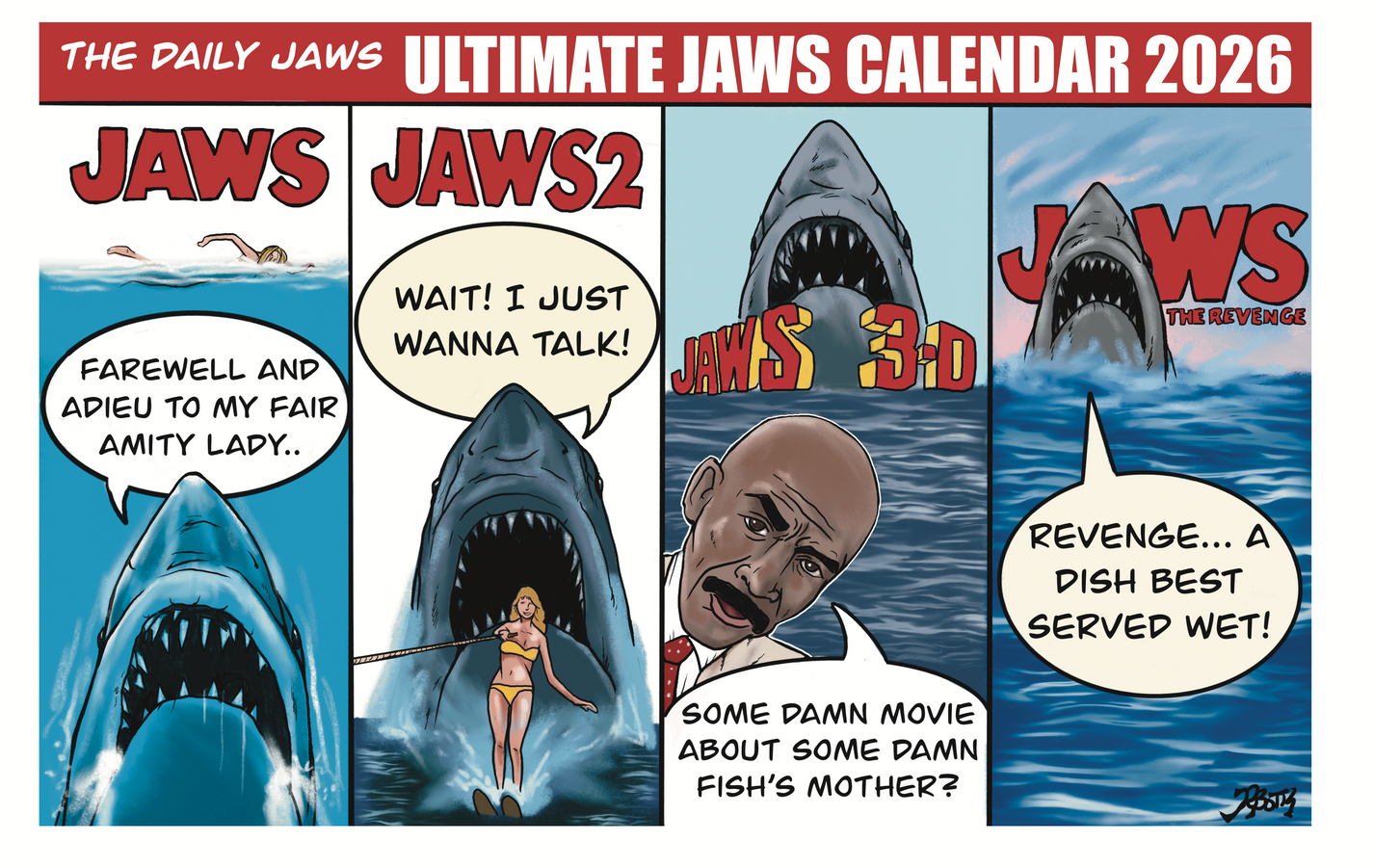 The Daily Jaws Ultimate JAWS Calendar 2026 – The Daily Jaws Store