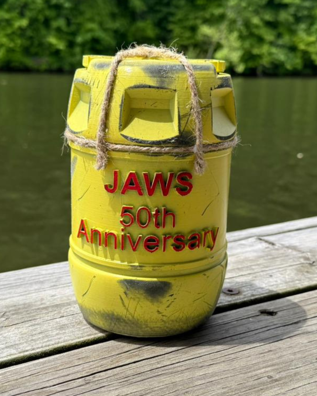 JAWS 50th Anniversary Yellow Barrels – The Daily Jaws Store