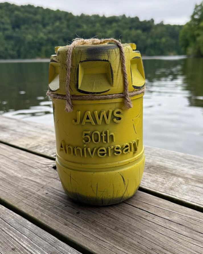 JAWS 50th Anniversary Yellow Barrels – The Daily Jaws Store