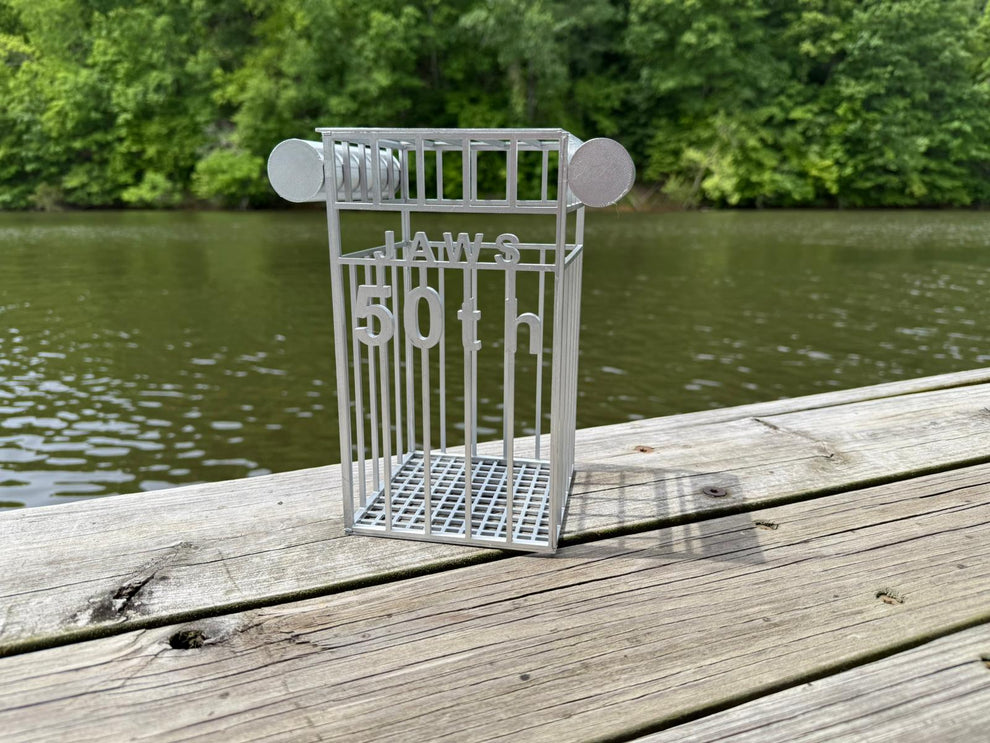 JAWS 50th Anniversary Anti-shark Cage – The Daily Jaws Store