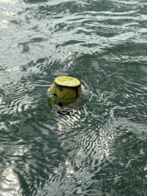 JAWS 50th Anniversary Yellow Barrel Floaty Keychain – The Daily Jaws Store