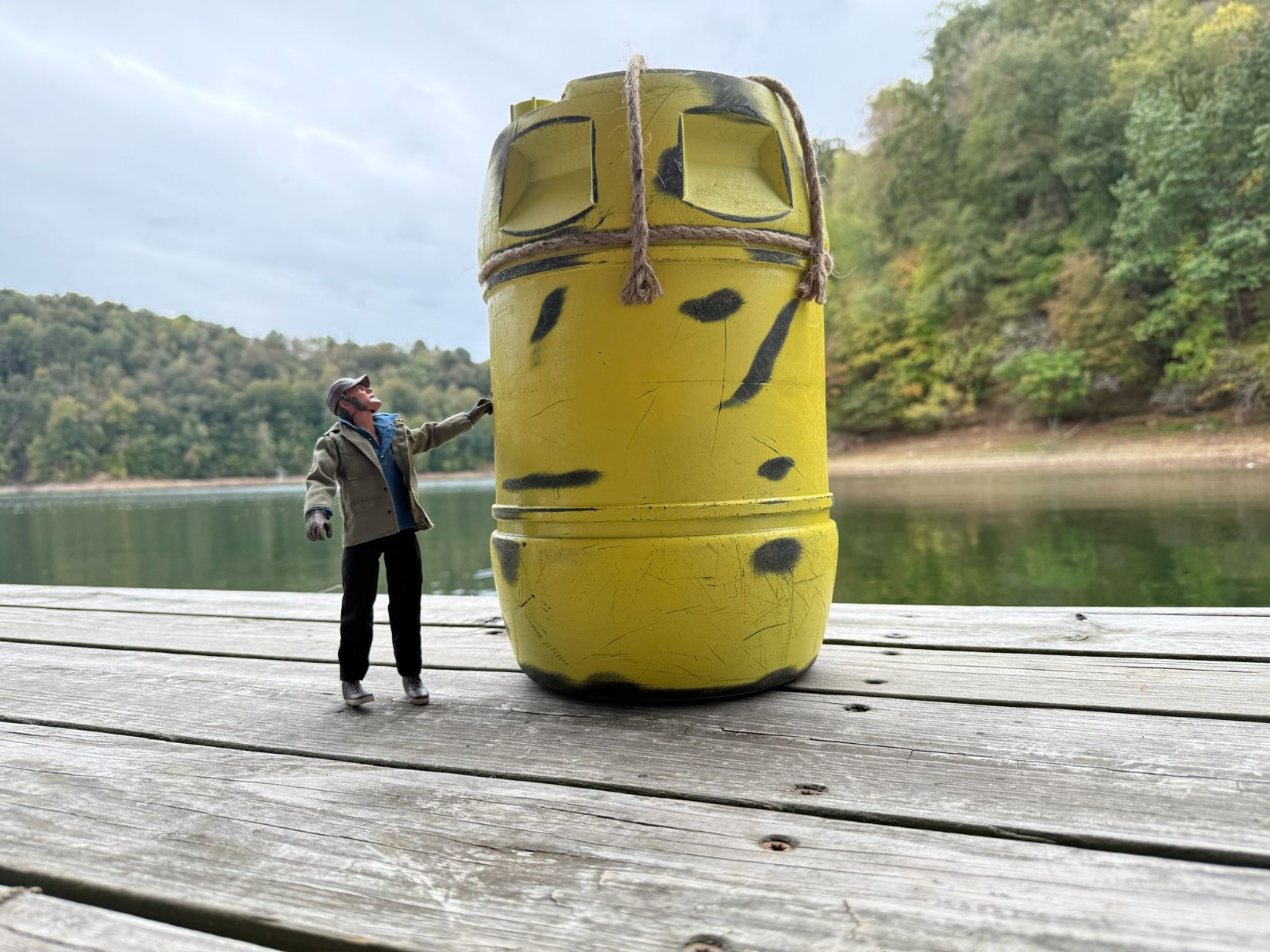JAWS Yellow Barrel (1:2 scale screen accurate replica) – The Daily Jaws ...